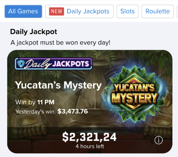 Daily Jackpots