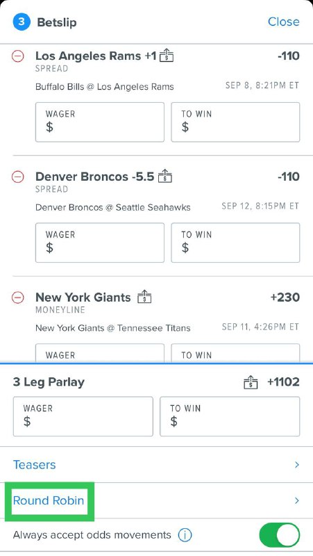 What is a Round Robin?