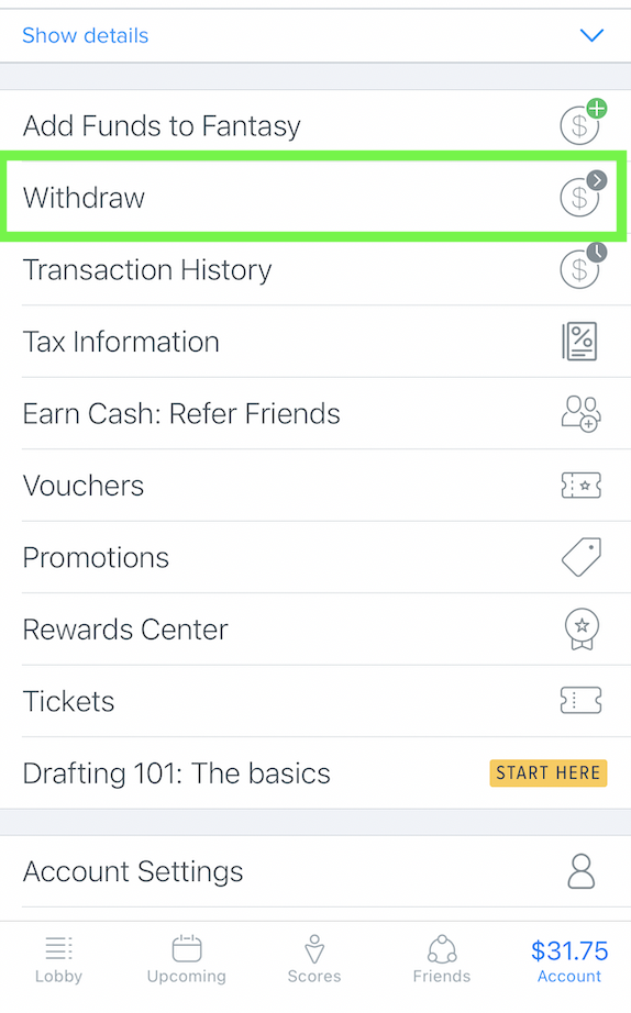 Fanduel Support Custom